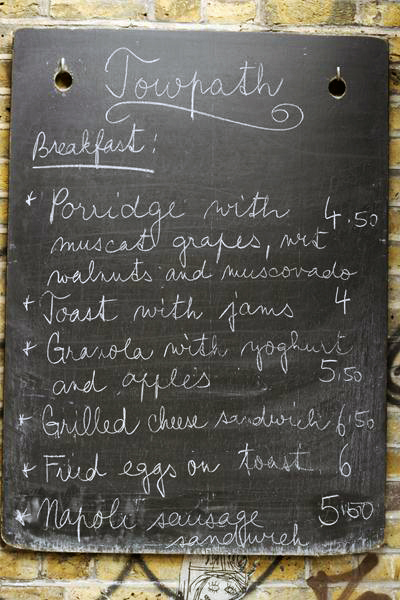Towpath: café da manhã incrível em Londres – Pra Ver no Mundo